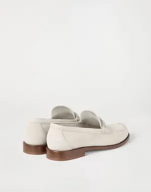 Brunello Cucinelli Suede Detail Loafers