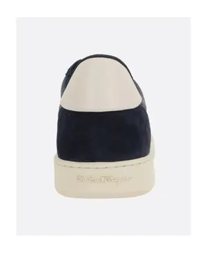 FERRAGAMO Achille Low-top Leather Sneakers
