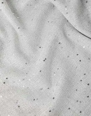 Brunello Cucinelli Fringed Sequin Detailing Scarf