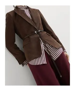 Brunello Cucinelli Suede Blazer