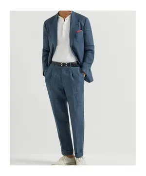 Brunello Cucinelli Houndstooth Single-breasted Blazer