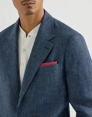 Brunello Cucinelli Houndstooth Single-breasted Blazer