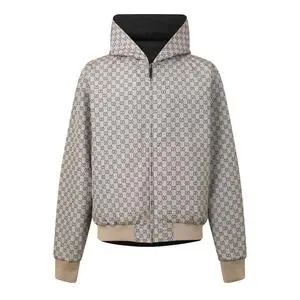 Gucci Retro Zip Up Hooded Jacket
