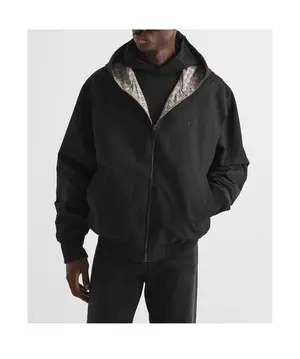 Gucci Retro Zip Up Hooded Jacket