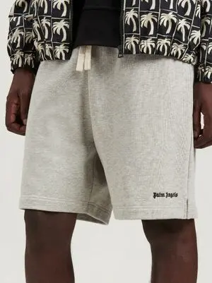 Palm Angels Embroidered-logo Track Shorts