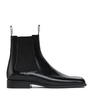 Alaïa Square-toed Ankle Boots