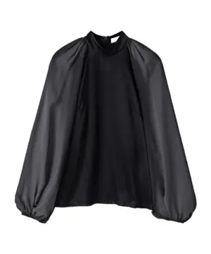 JOSEPH Cave Double Satin Blouse