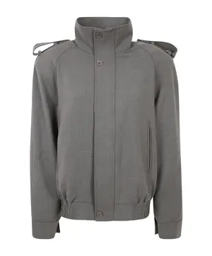 THE FRANKIE SHOP Long-sleeve Casual Jacket - Gray