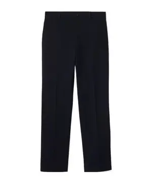 Burberry Cotton Twill Chinos - Navy