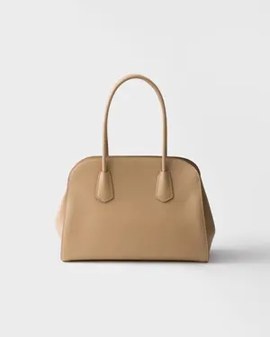 Prada Medium Leather Tote Bag