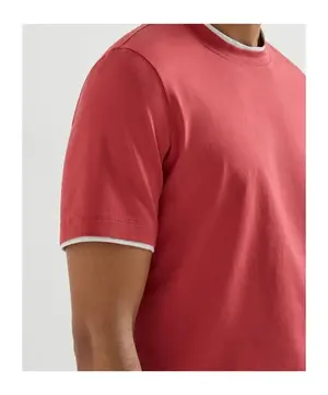 Brunello Cucinelli Crew-neck Layered T-shirt