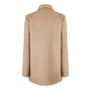 Valentino Garavani Short Lapel Wool Coat