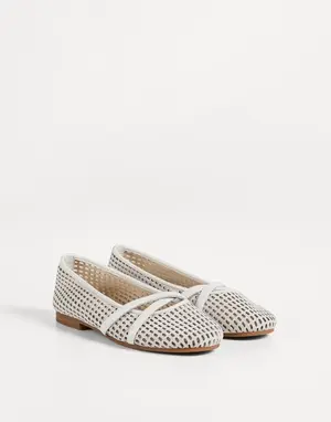 Brunello Cucinelli Leather Ballerinas