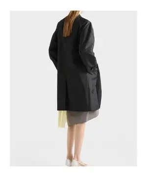 Prada Single-breasted Technical Taffeta Coat