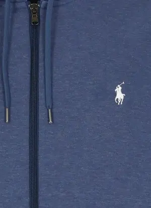Polo Ralph Lauren Pony Embroidered Zipped Hoodie - Blue