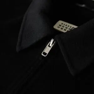 MAISON MARGIELA Zip Up Wool Jacket