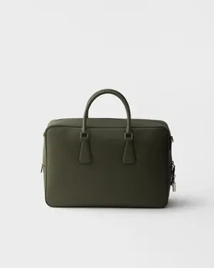 Prada Saffiano Leather Work Bag