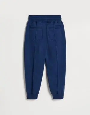 Brunello Cucinelli Drawstring Waistband Zip-detail Track Pants - Blue