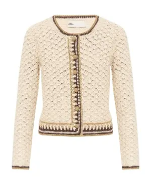 Tory Burch Buttoned Long-sleeved Cardigan