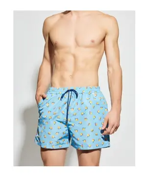 Paul Smith Peach-print Swim Shorts