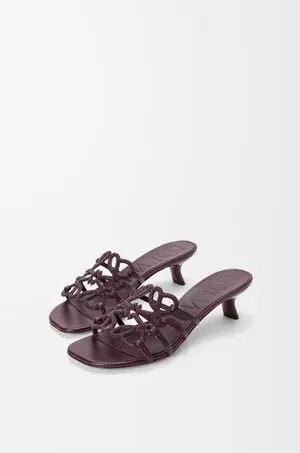Loewe Petal Anagram High Heel Sandals - Multicolor