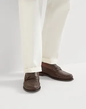 Brunello Cucinelli Calfskin Loafers