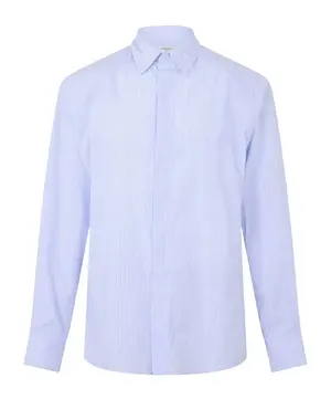 Saint Laurent Long Sleeve Patterned Shirt