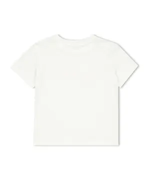 Dolce & Gabbana Off-white Crew-neck Short-sleeve T-shirt