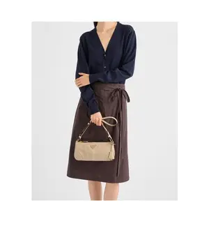 Prada Re-edition 2002 Medium Leather Shoulder Bag