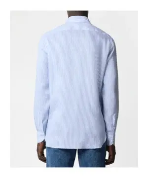 TOD'S Striped Linen Shirt