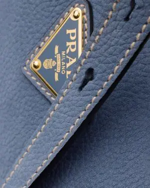 Prada Arqué Small Nubuck Leather Bag