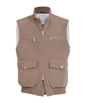Brunello Cucinelli Padded Zip Vest