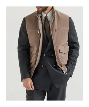 Brunello Cucinelli Padded Zip Vest