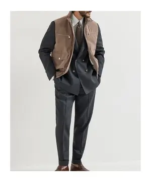 Brunello Cucinelli Padded Zip Vest