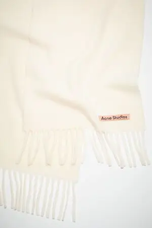Acne Studios Logo-patch Wool Scarf