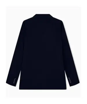 Giorgio Armani Textured Single-breasted Blazer