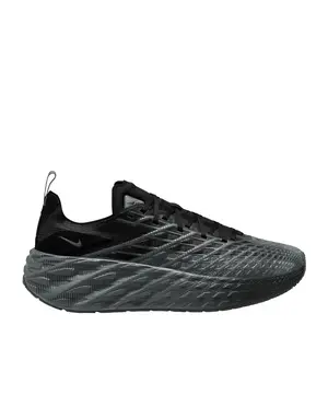 Nike Blackgrey Gradient Mesh Lowtop Shoes - Black