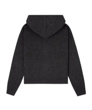 SPORTY  RICH Sporty & Rich Zip Hoodie With Embroidered Detail