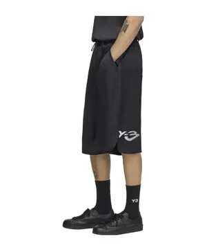 Y3 Liquid Logo Shorts