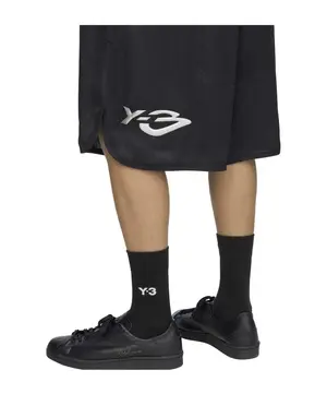 Y3 Liquid Logo Shorts