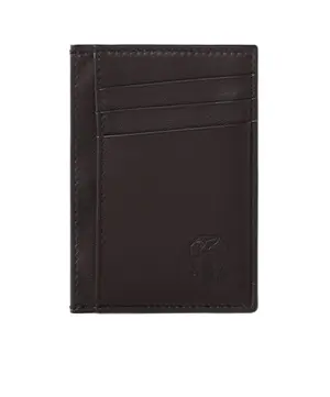 Brunello Cucinelli Rectangular Card Holder - Rust-brown
