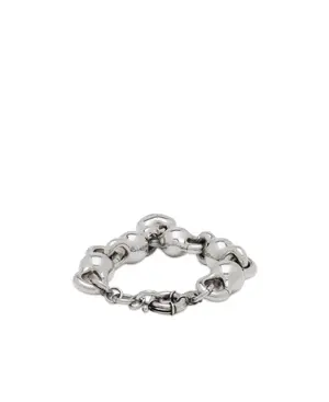 Acne Studios Heart Pendant Chain Bracelet