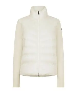 Moncler Down And Knit Jacket