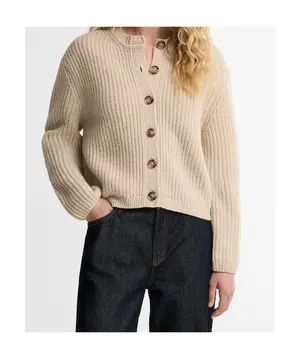 Barbour Button-front Knit Cardigan