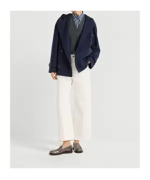 Brunello Cucinelli Double Breasted Coat