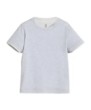 Brunello Cucinelli Faux Layered T-shirt