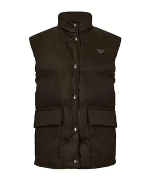 Prada Standcollar Cotton Vest
