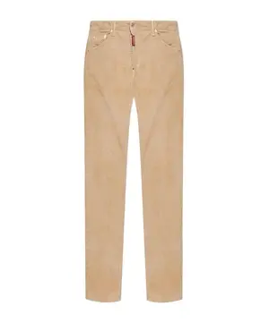 Dsquared2 Straight-leg Corduroy Trousers - Nude