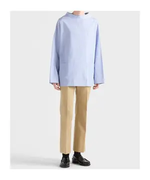 Prada Long-sleeved Striped Shirt