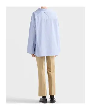 Prada Long-sleeved Striped Shirt